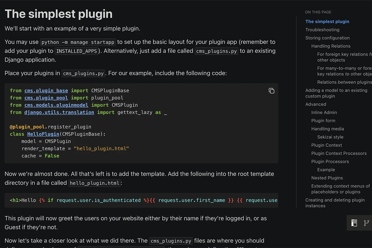 How To Create A Custom Plugin On Djangocms